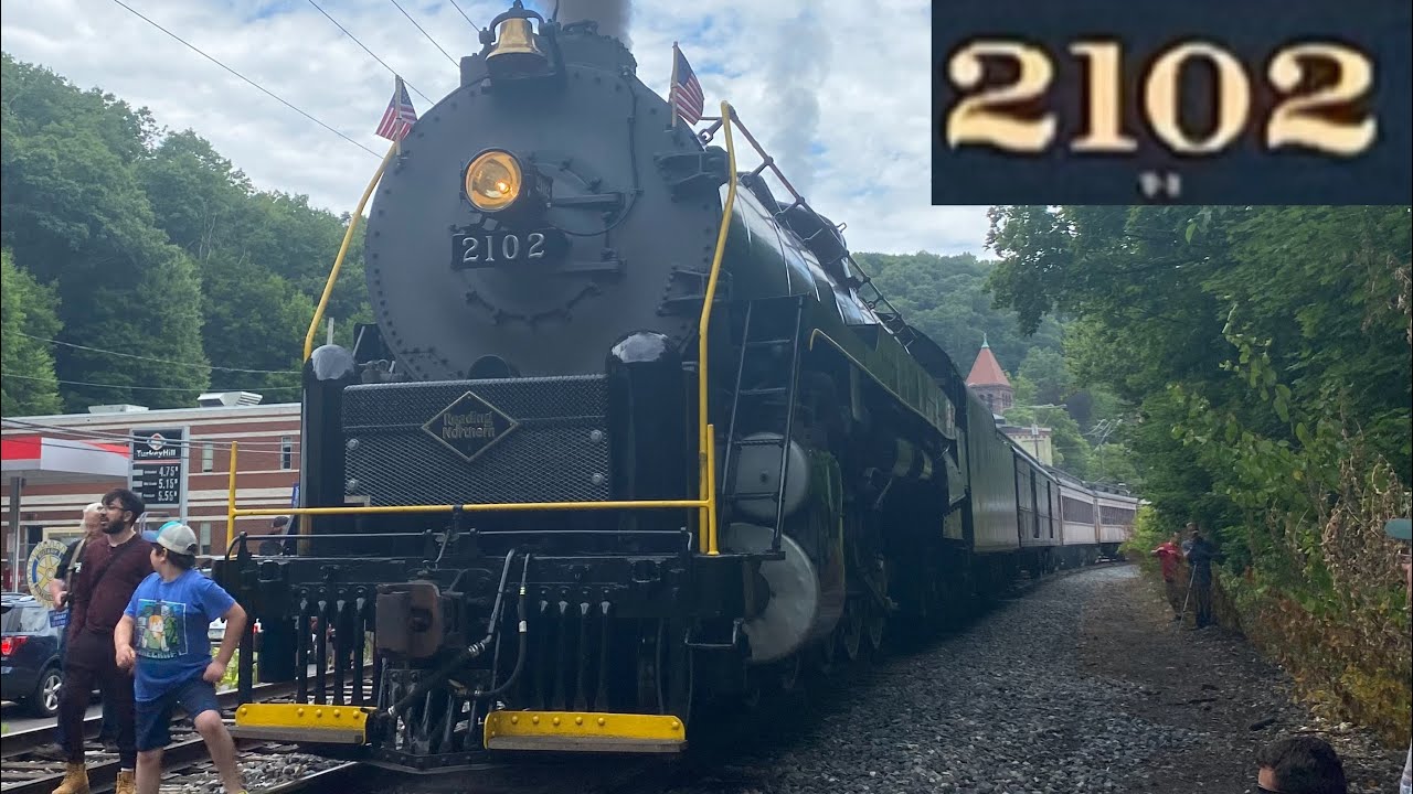 Seeing Reading #2102 in Jim Thorpe - YouTube