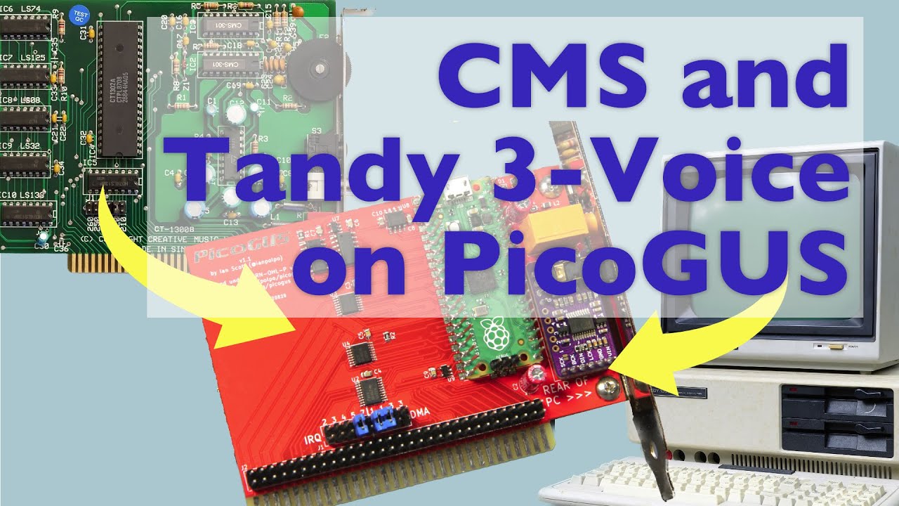 PicoGUS March 2023 update - trying out CMS and Tandy on LucasFilm Games ...