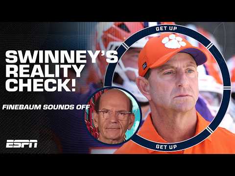 Finebaum says Dabo Swinney is 'STUCK ON STUPID!' 🗣️ | Get Up