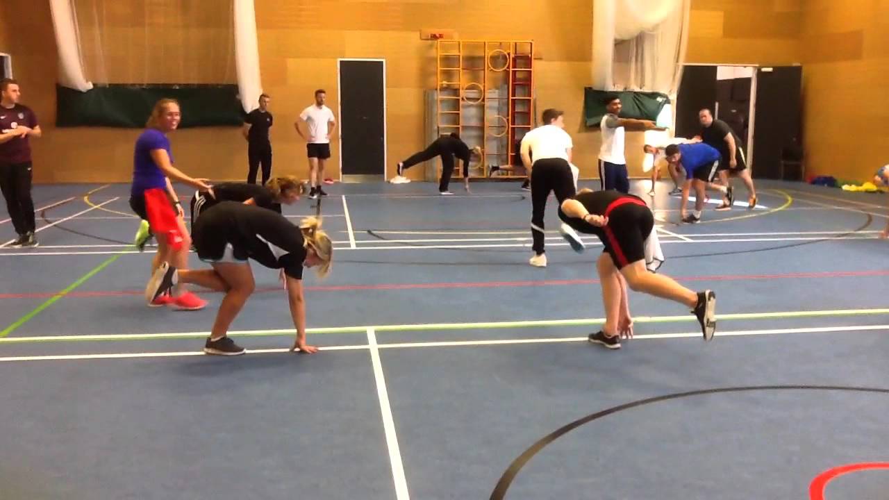 Gymnastics warm up - YouTube