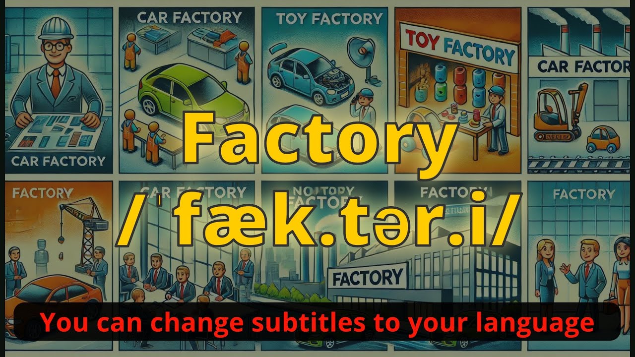 Factory meaning with 5 examples - YouTube