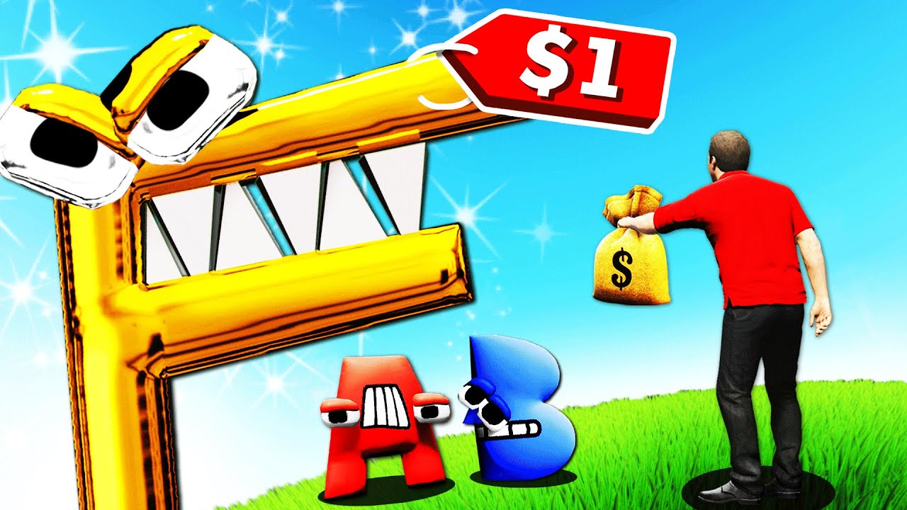 Buying ALPHABET LORE For $1 In GTA 5 - YouTube