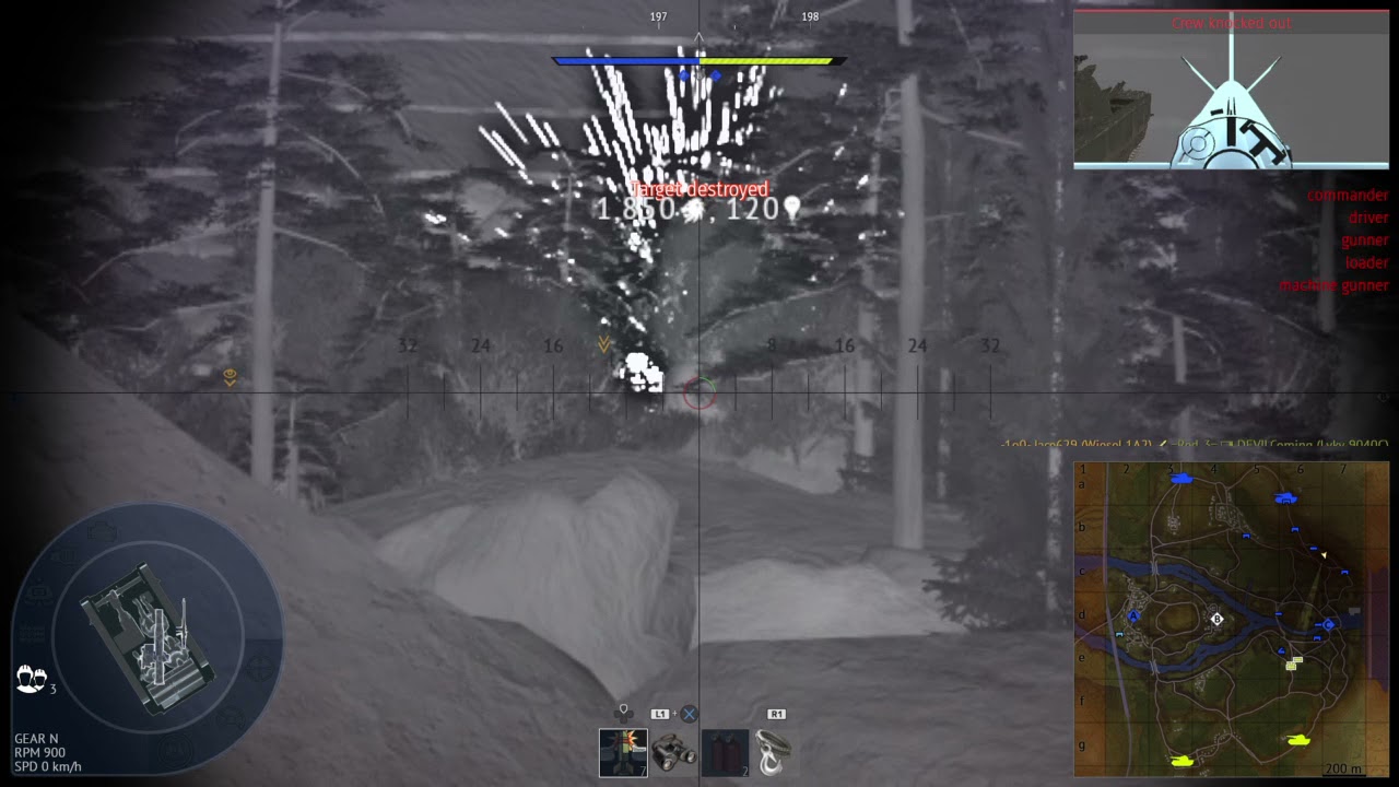 Blind TOW-2B kill using map - YouTube