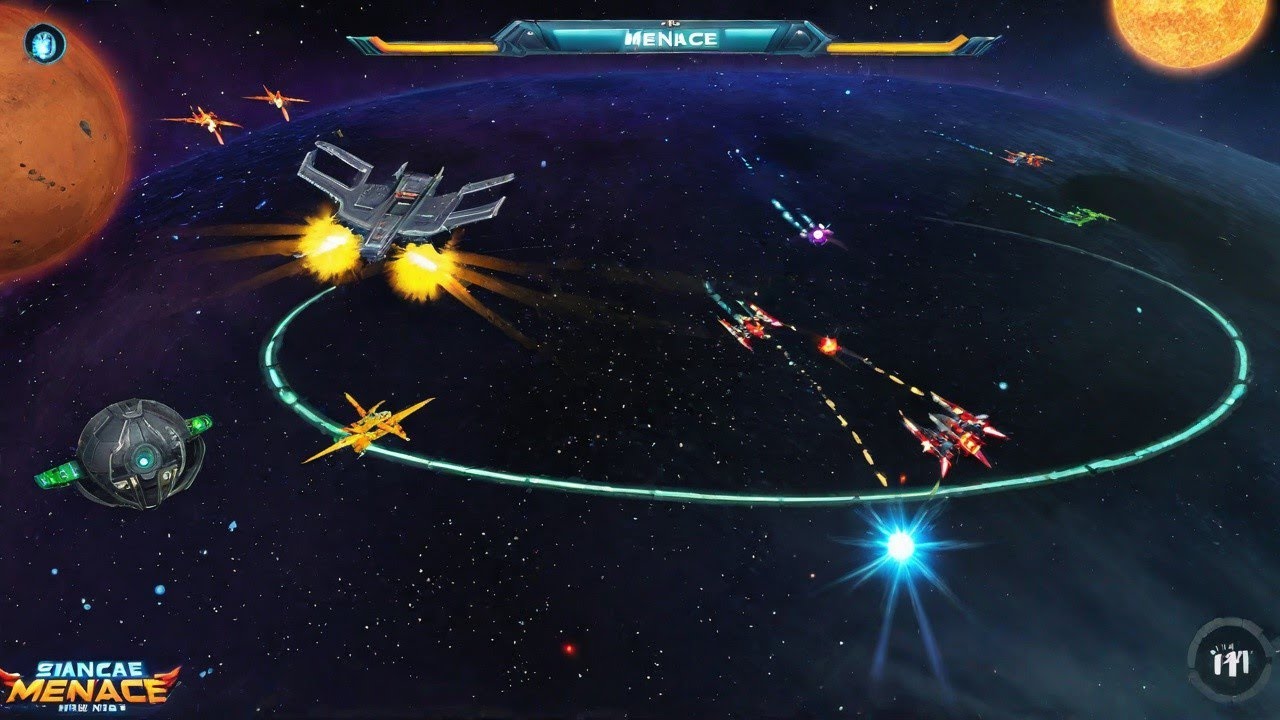 Space Menace Gameplay - YouTube