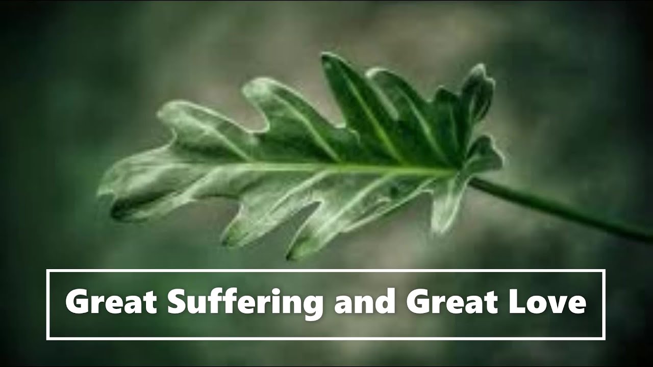 Great Suffering and Great Love (during Covid-19) - YouTube