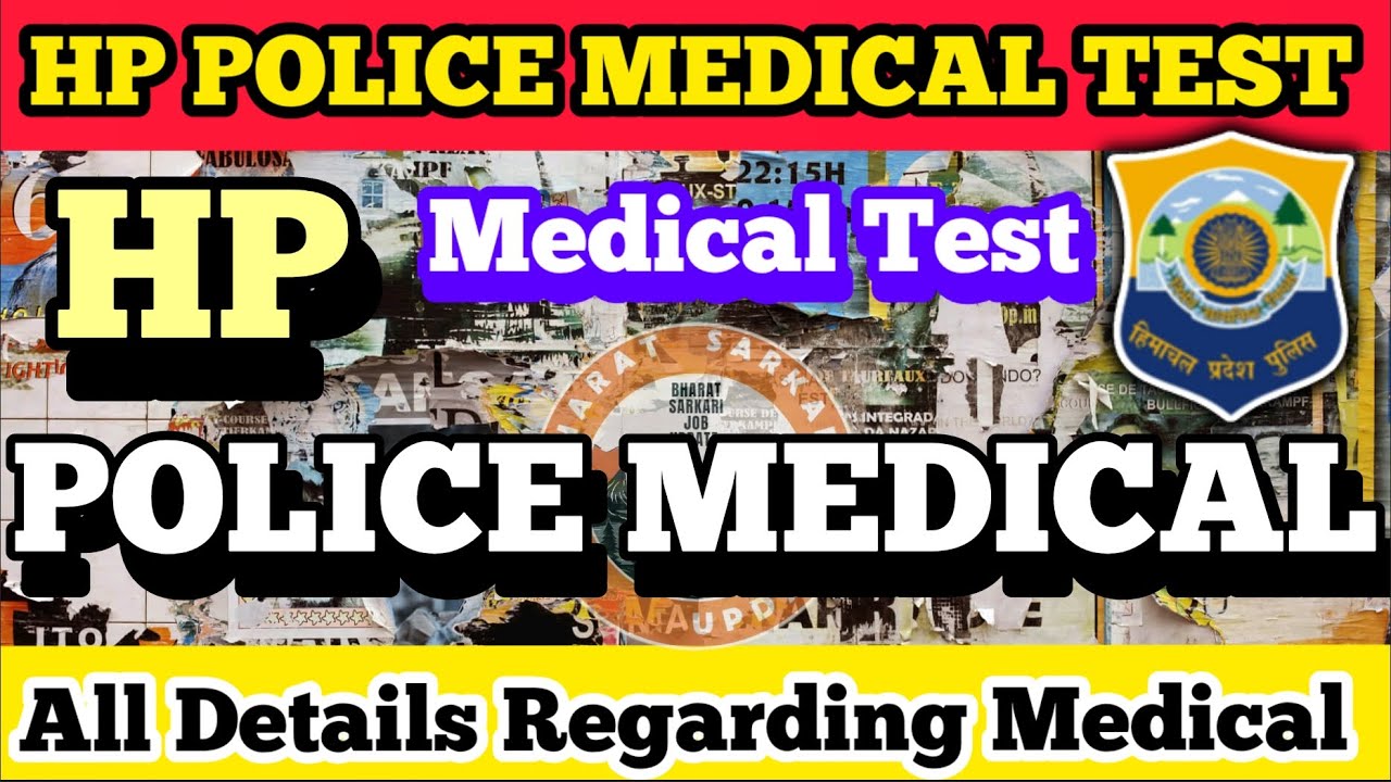 Hp Police Bharti Medical Test 2025 || Hp Police Bharti Paper Leak 2025 ...