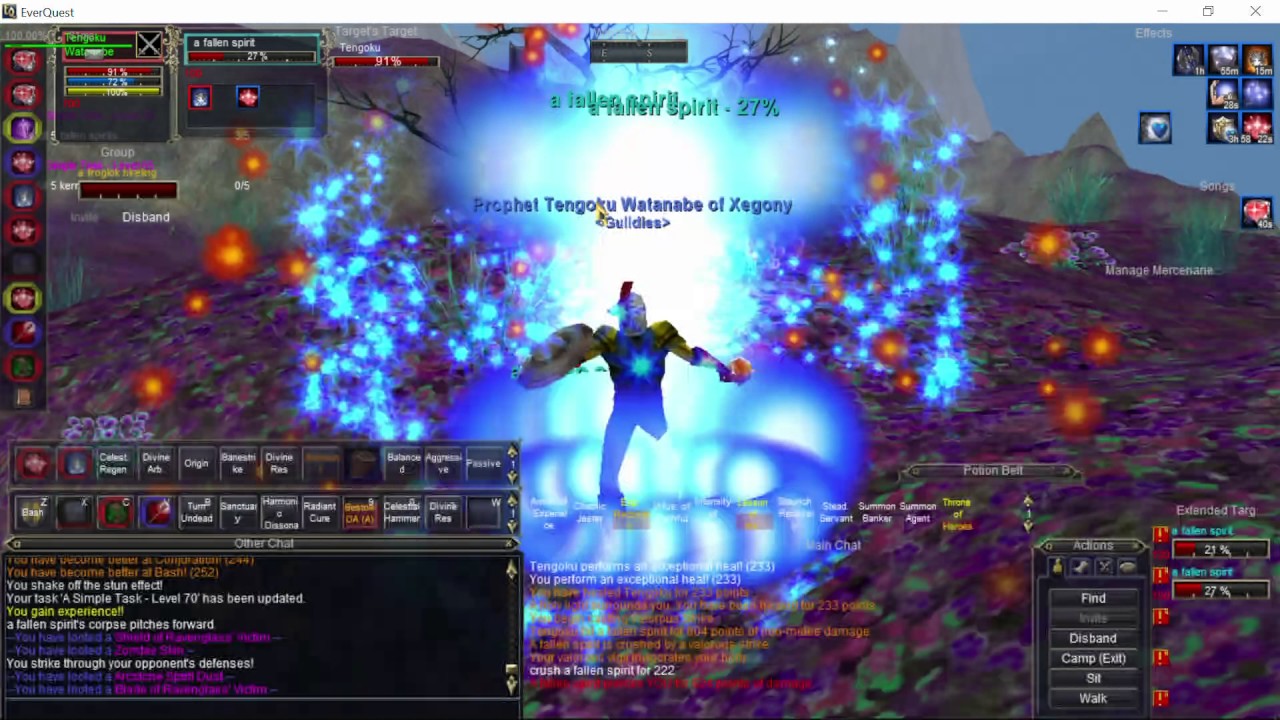 EverQuest (PC) 75 Cleric in Arcstone (Xegony Server) - YouTube