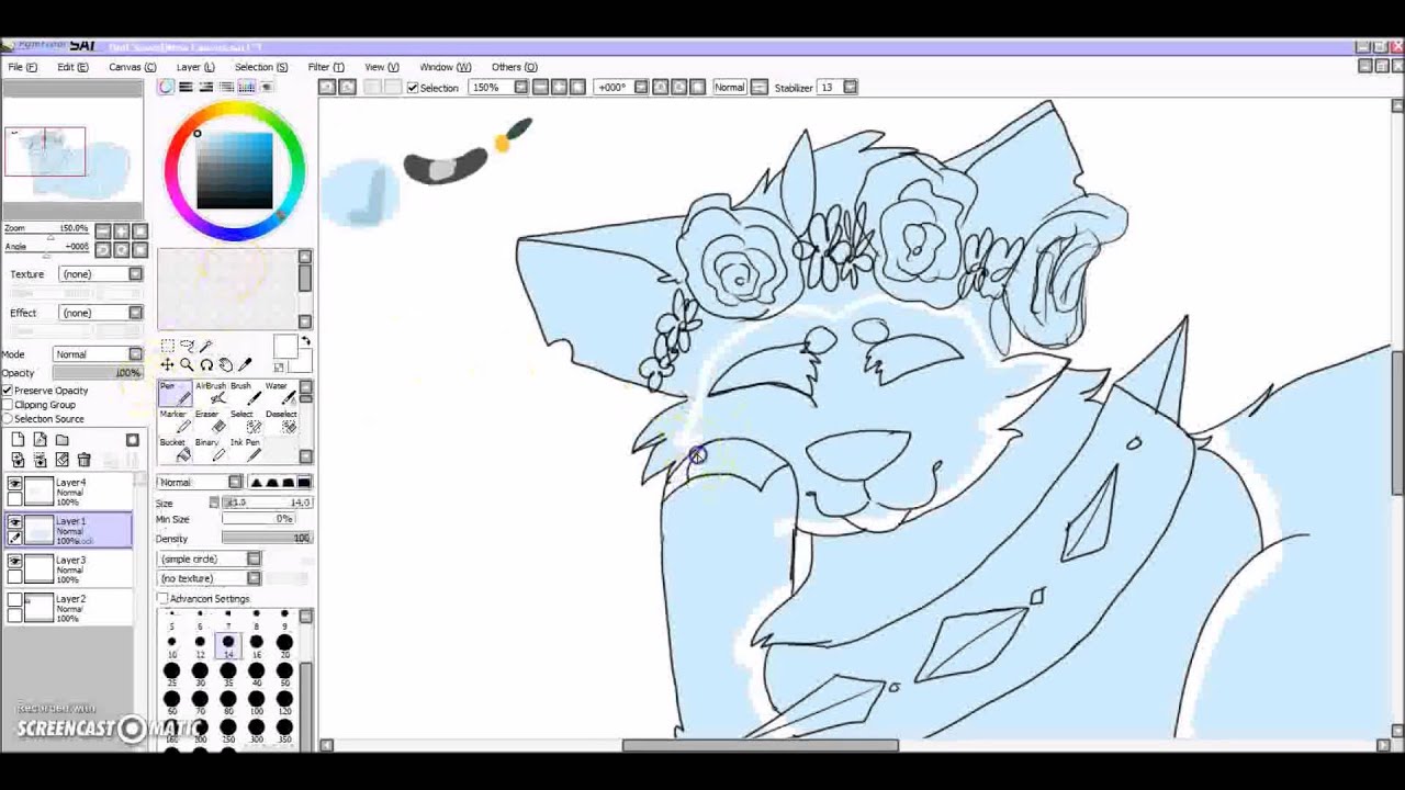 Speedpaint for my Animal Jam Arctic Wolf - YouTube