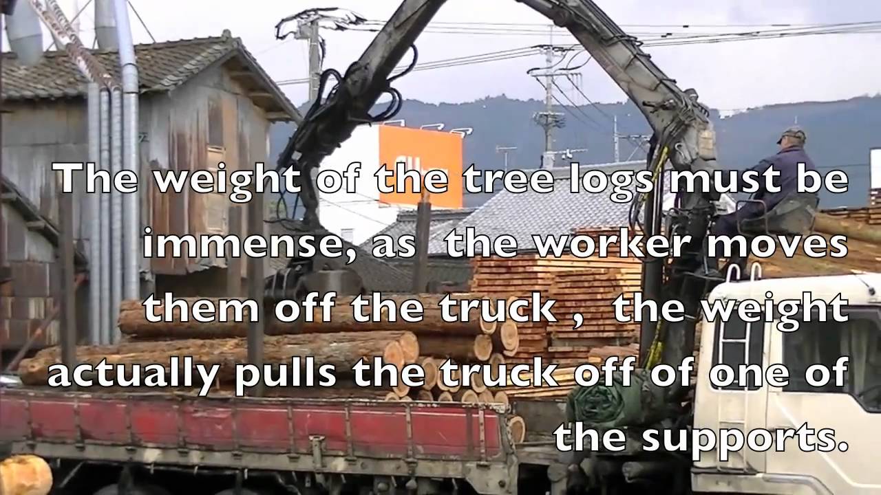 Japanese Log Truck - YouTube