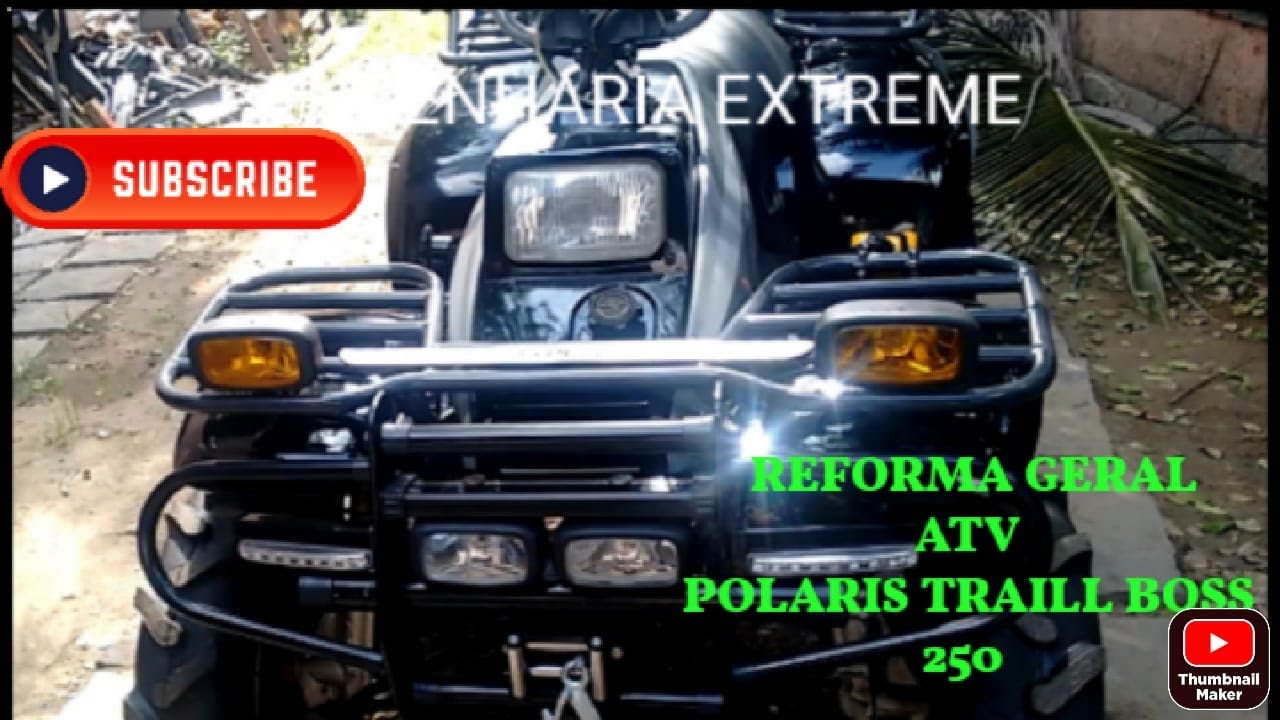 QUADRICICLO POLARIS TRAIL BOSS 250 - YouTube