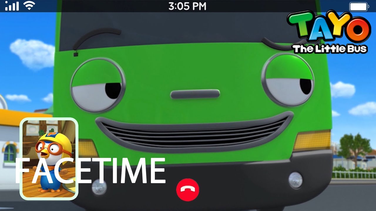 Facetime with Kids l Tayo Facetime l EP2 What did you eat today? l Let ...