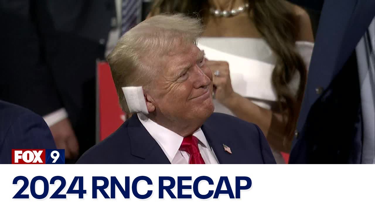 Recap of Republican National Convention 2024 in Milwaukee - YouTube
