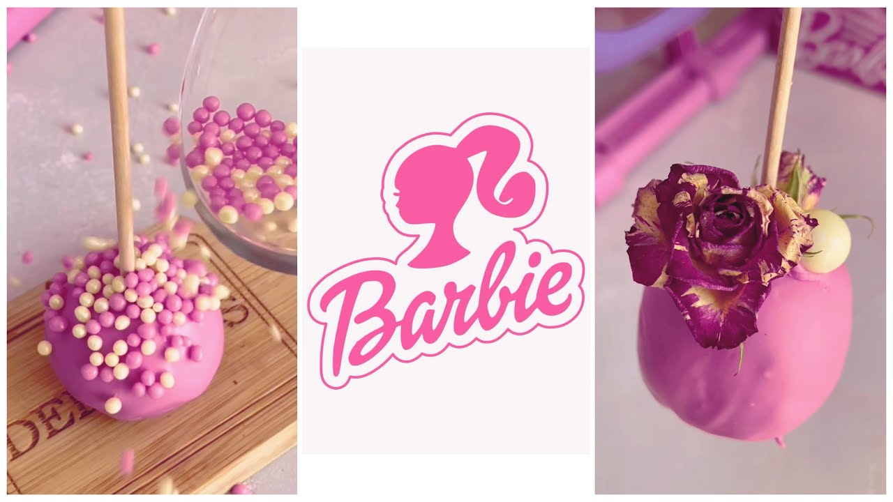 Barbie cake pops dessert 💞 - YouTube