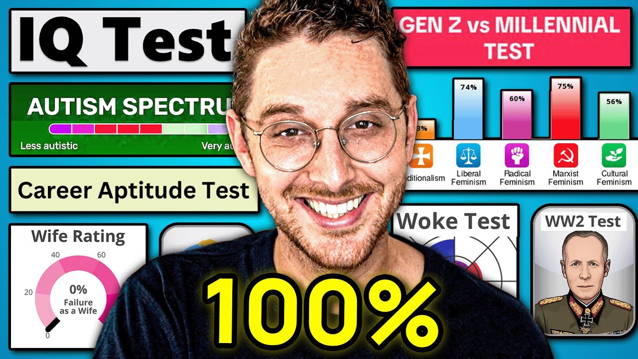 I Tried Every Personality Test... - YouTube
