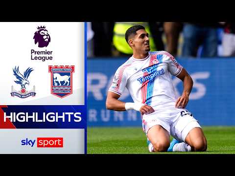 Rote Karte, Tore satt & Drama! | Crystal Palace - Ipswich Town F.C. | Highlights - Premier League
