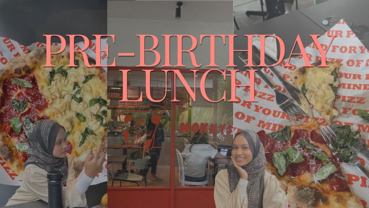 MY FIRST EVER VLOG (MOKKYS PIZZA @ BUKIT TUNKU) - YouTube