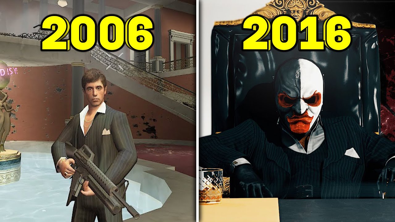 Evolution Of Scarface Games [2006-2016] - YouTube