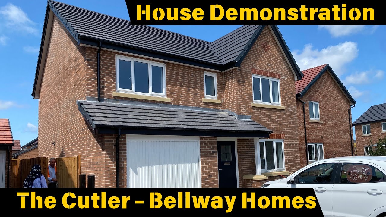 Home Demonstration Tour of THE CUTLER by Bellway Homes | New Home ...