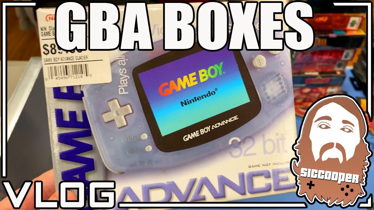 Awesome GBA Boxes & Manuals Traded In | SicCooper - YouTube
