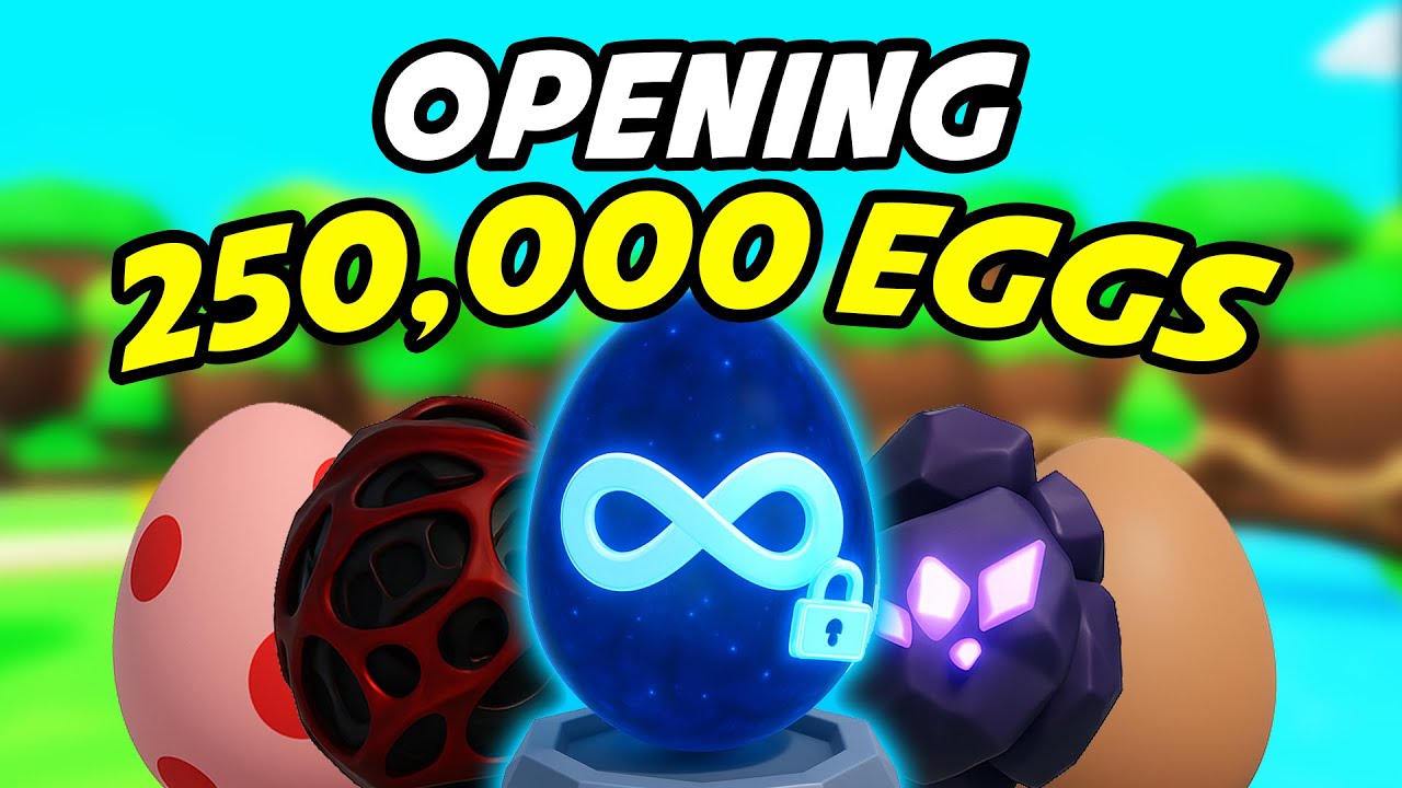 Hatching 250,000 EGGS in BGS Infinity (Roblox) - YouTube