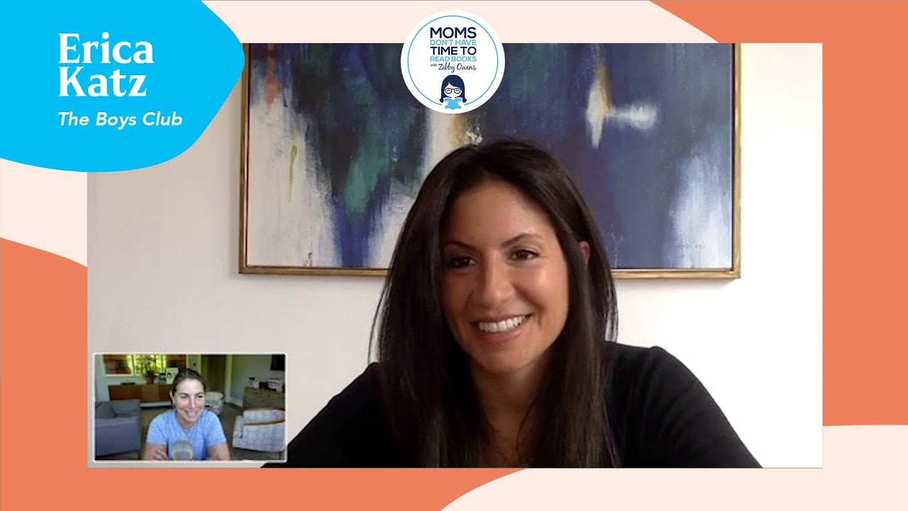 Erica Katz, The Boys Club | Moms Don't Have Time To Read Books - YouTube