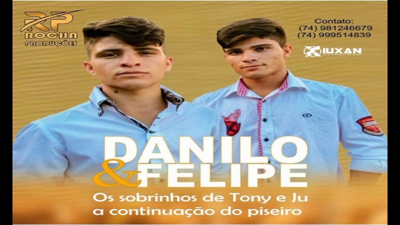 DANILO & FELIPE OS SOBRINHOS DE TONY JÚ 2020 - YouTube