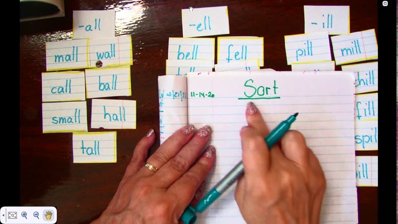 CCS Word Sort 40, Short Vowels, Write, Day 3 - YouTube