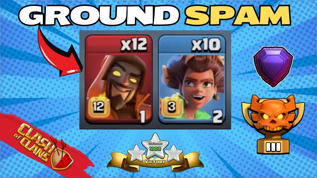 12 x Super Wizard + 10 x Root RIder = Game Over! TH16 Attack Strategy ...