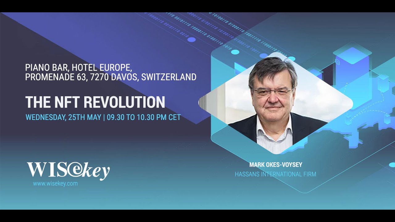 WISeKey Davos 2022-Mark Okes Voysey, Hassans International firm - YouTube