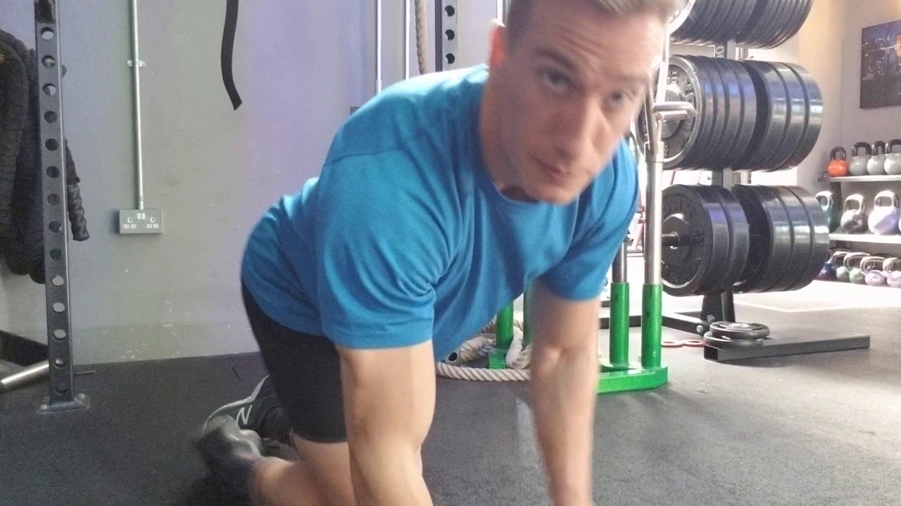 High plank band pulls (sagittal and rotational) - YouTube