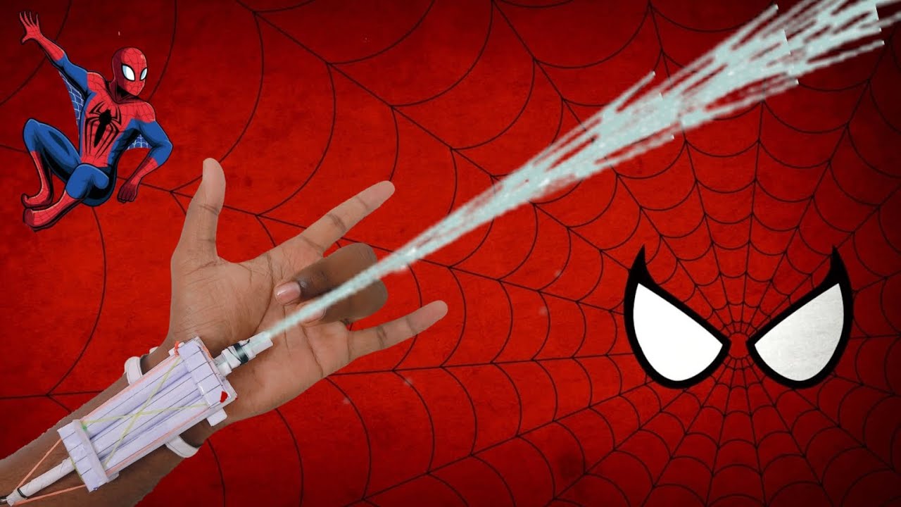 How to make a spider - man web shooter 🕸️🕷️ easy tricks 🔥 - YouTube