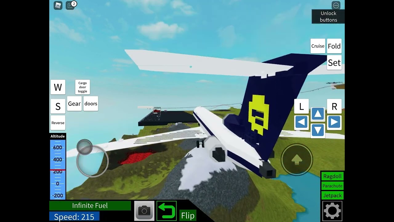 Showing my new 727-200F in plane crazy! - YouTube