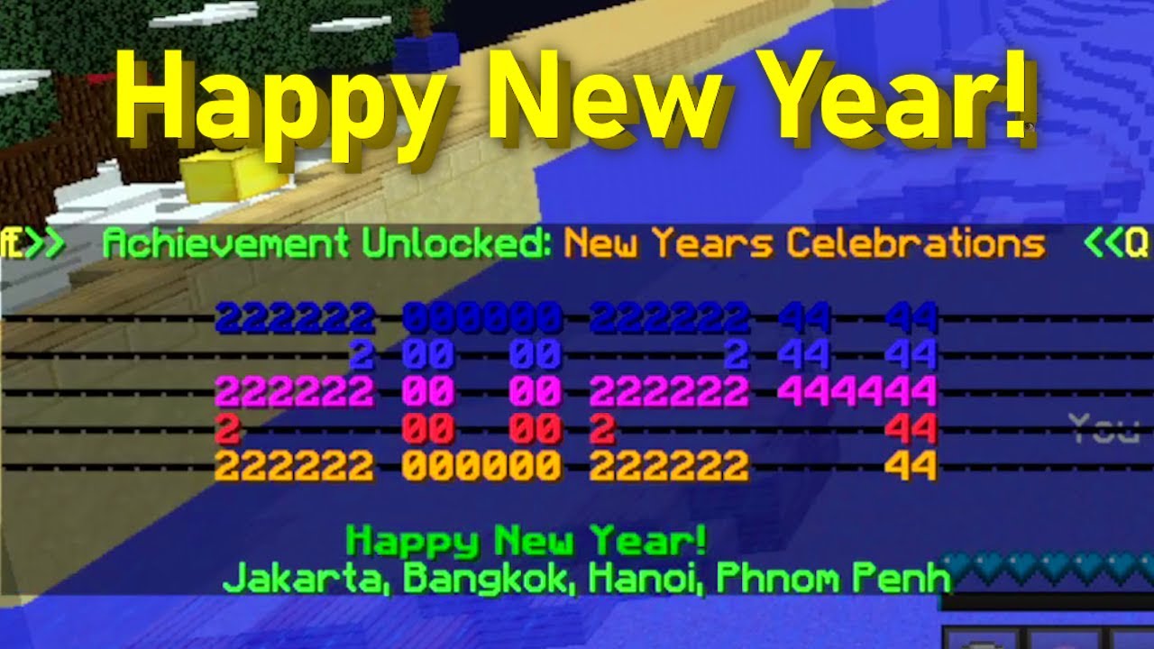 Hypixel's SECRET New Years Achievement (and more) - YouTube