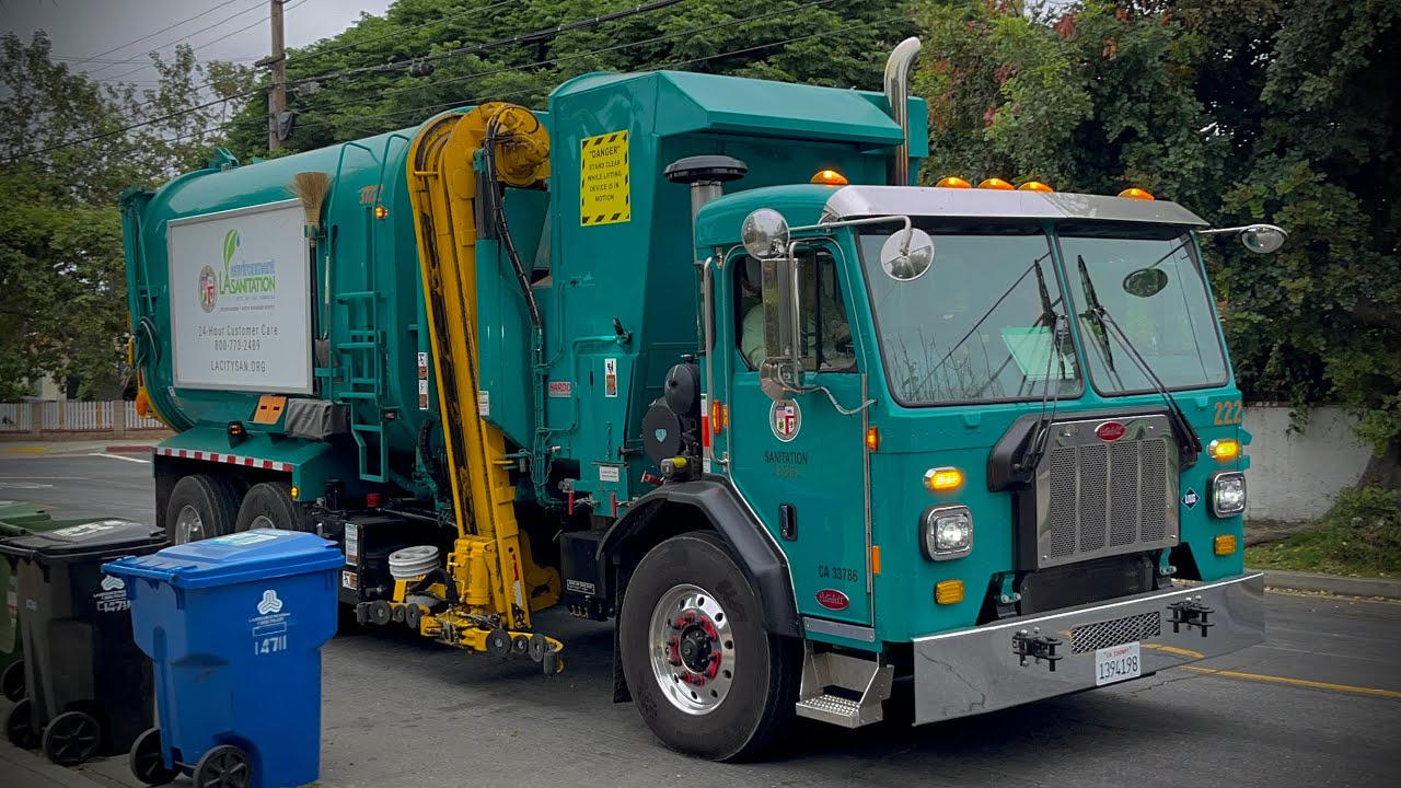 L.A. City yellow-arm LNG 520 Amrep ASL #37222 - YouTube