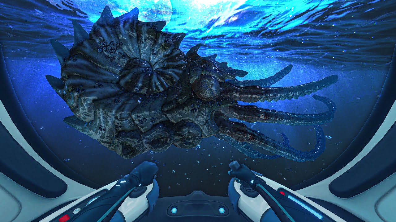 Kraken in Subnautica Below Zero - YouTube