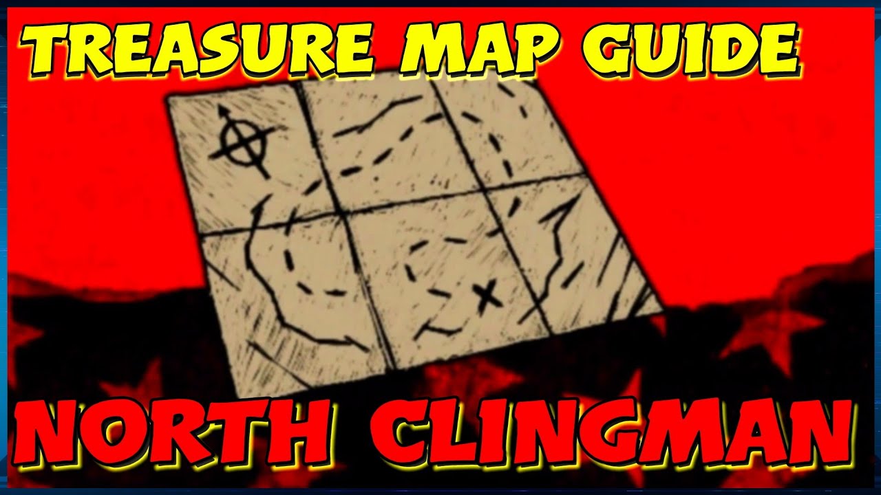 North Clingman Treasure Map Guide All locations Red Dead Online - YouTube