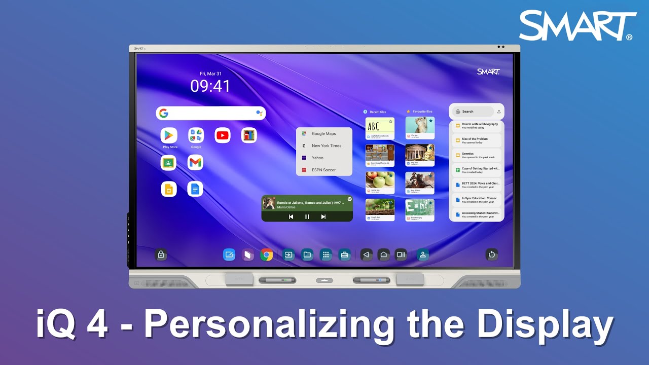 Personalizing your iQ 4 Display (2024) - YouTube