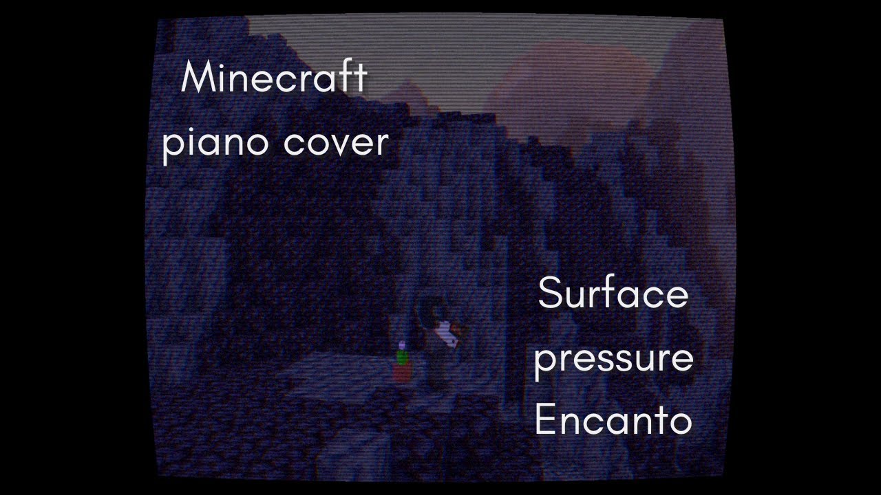 Minecraft Piano Cover: Under the surface - Encanto - YouTube