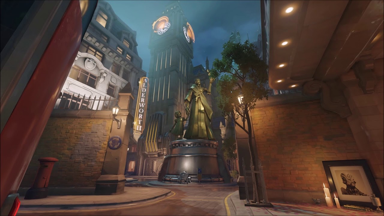 Kings Row Screensaver!!! Overwatch!!!!! - YouTube