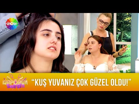 Gülşah’tan Edanur’a “kuş yuvası” benzetmesi! Kuaförüm Sensin