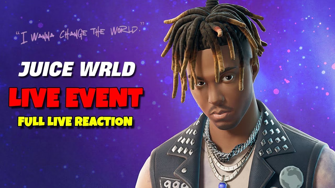 Fortnite JUICE WRLD Full event LIVE REACTION Ft @Lquid - YouTube