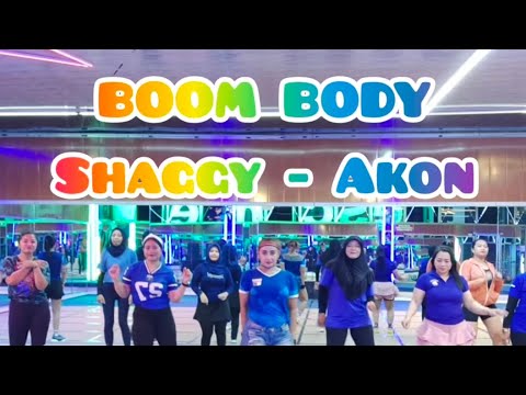 BOOM BODY by Shaggy - Akon - Zumba Dance ZIN Anita
