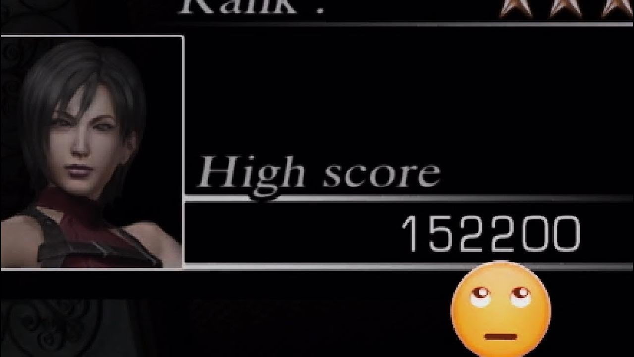 classic re4: higher score with a weaker character 💀 (152k village ...