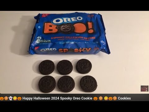 🎃🍪👻😋🎃 Happy Halloween 2024 Spooky Oreo Cookie Boo ! 🎃 🍪 😋🎃🍪 Spooky ...