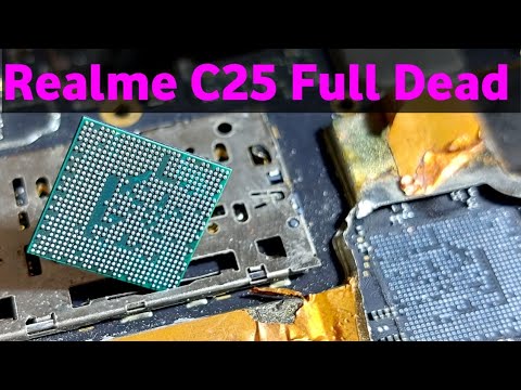 Realme C25 Dead Solution | Realme C25 Cpu Reballing | C25 Full Dead ...