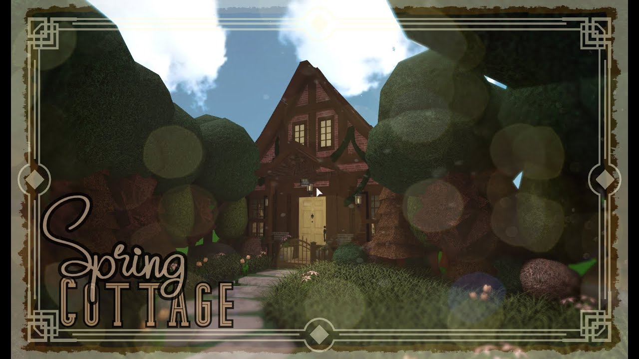 Bloxburg | Lush Spring Cottage | 330k - YouTube