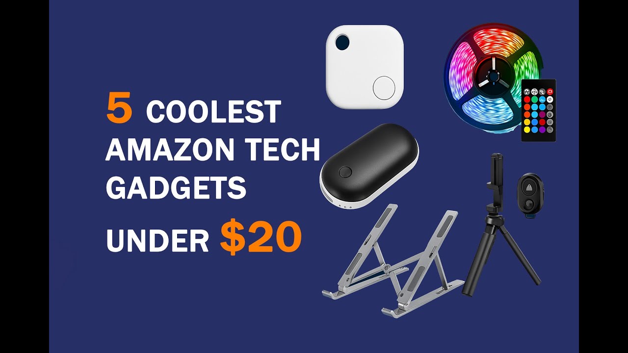 Top 5 Insanely Cool Tech Gadgets on Amazon – All Under $20!! - YouTube