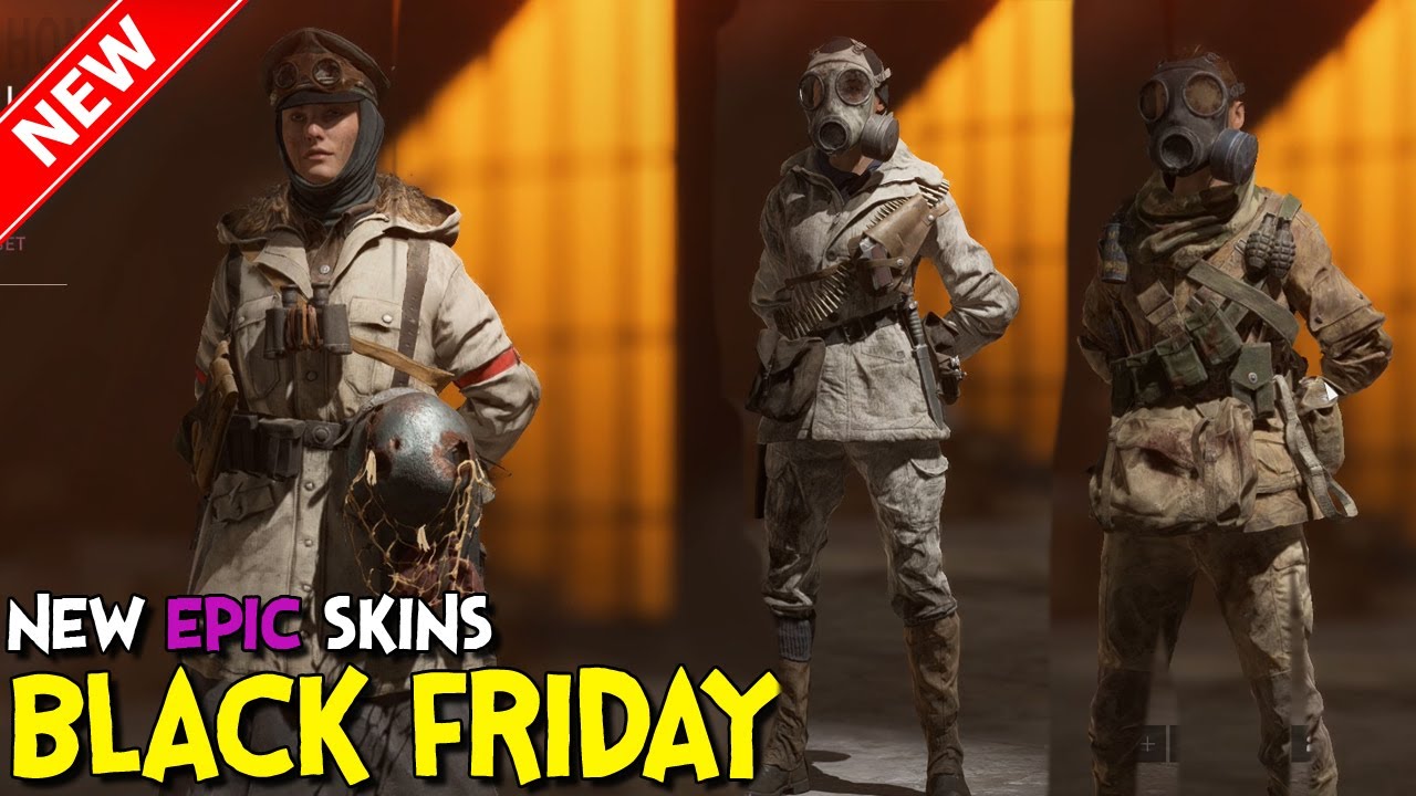 Battlefield V Armory Update - Black Friday Bundle 46 items tons of Epic ...