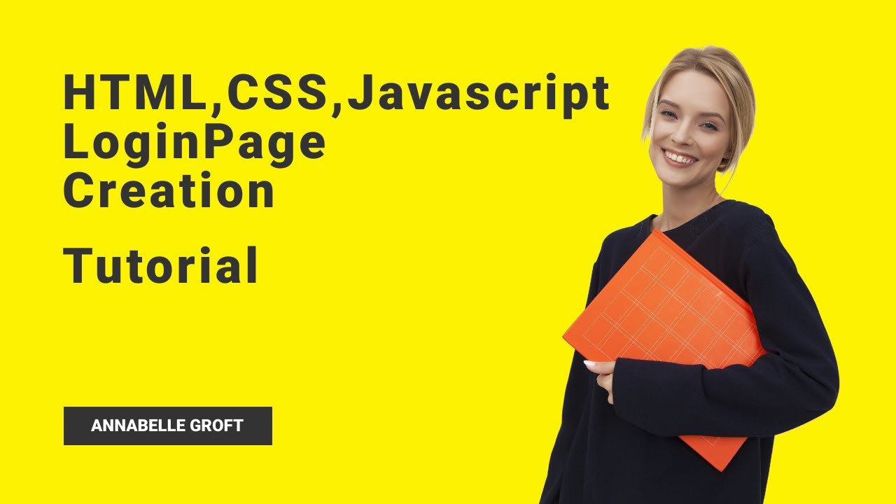 HTML,CSS,Javascript Login Page Designing #techzen - YouTube