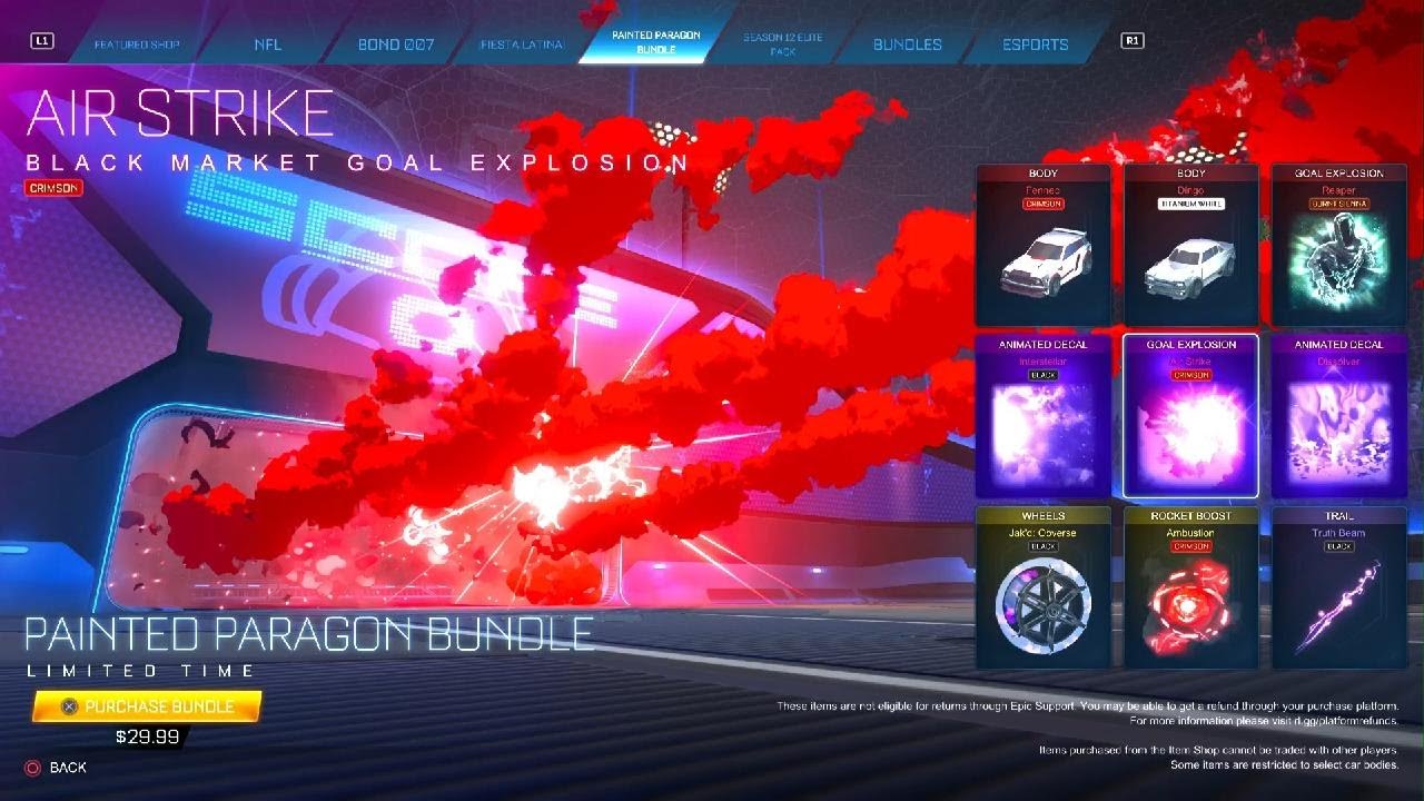 3 New Bundles Just Added to Rocket League Item Shop! - YouTube